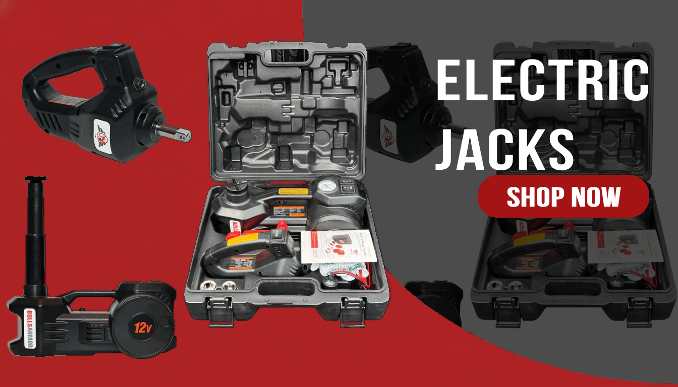Electric Jacks | Push-Button Vehicle Lifting - BullsArmor