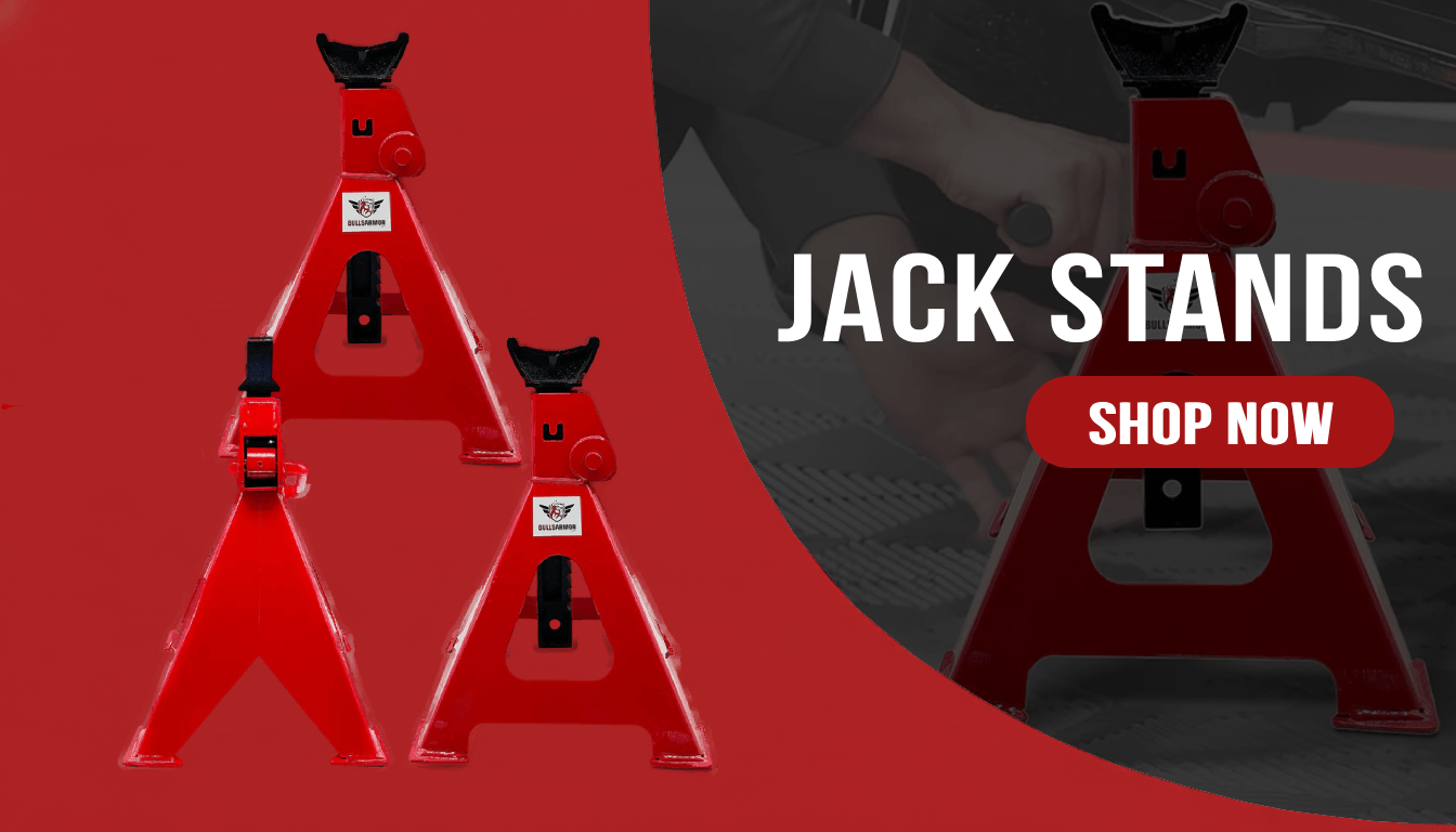 Jack Stands in Canada | Heavy-Duty Automotive Support - BullsArmor